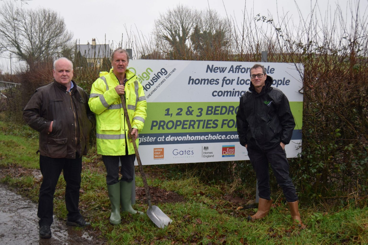 Start on site for new affordable homes - Teign Housing